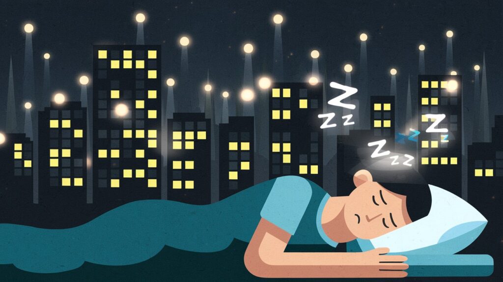 L’impact de la pollution lumineuse sur notre santé