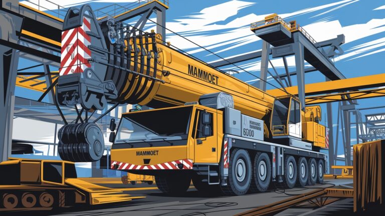Mammoet SK6000 : La grue géante de 274 mètres qui révolutionne l’industrie