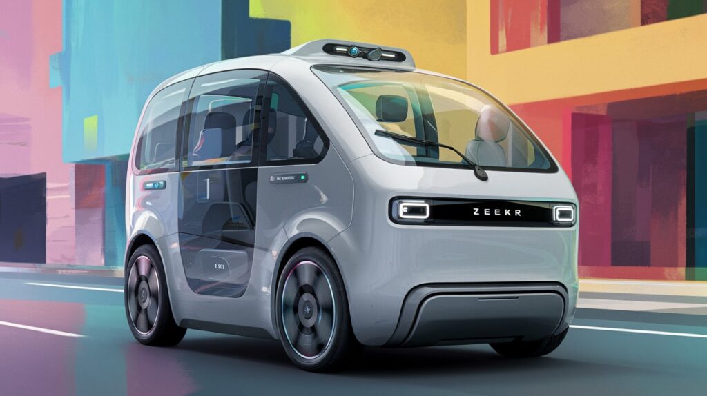 Zeekr RT : Le Robotaxi Révolutionnaire Dévoilé au CES 2025