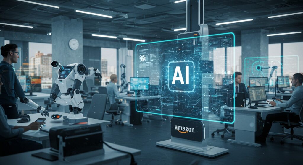 AI et Emploi : Amazon Redéfinit l’Avenir du Travail