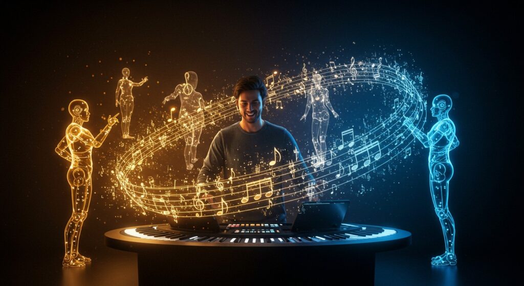 David Usher : De la Musique à l’IA Innovante