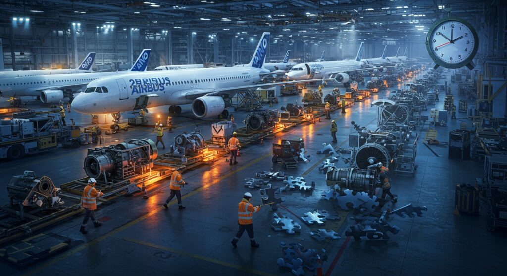 Airbus Défie l’Histoire avec 450 Avions en 5 Mois