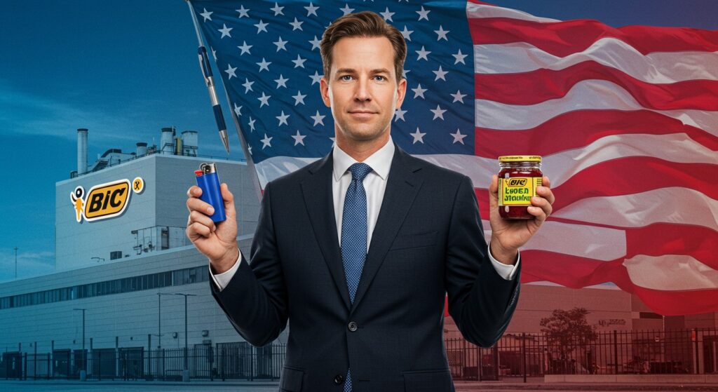 Rob Versloot Nouveau DG de Bic Hors Famille Bich