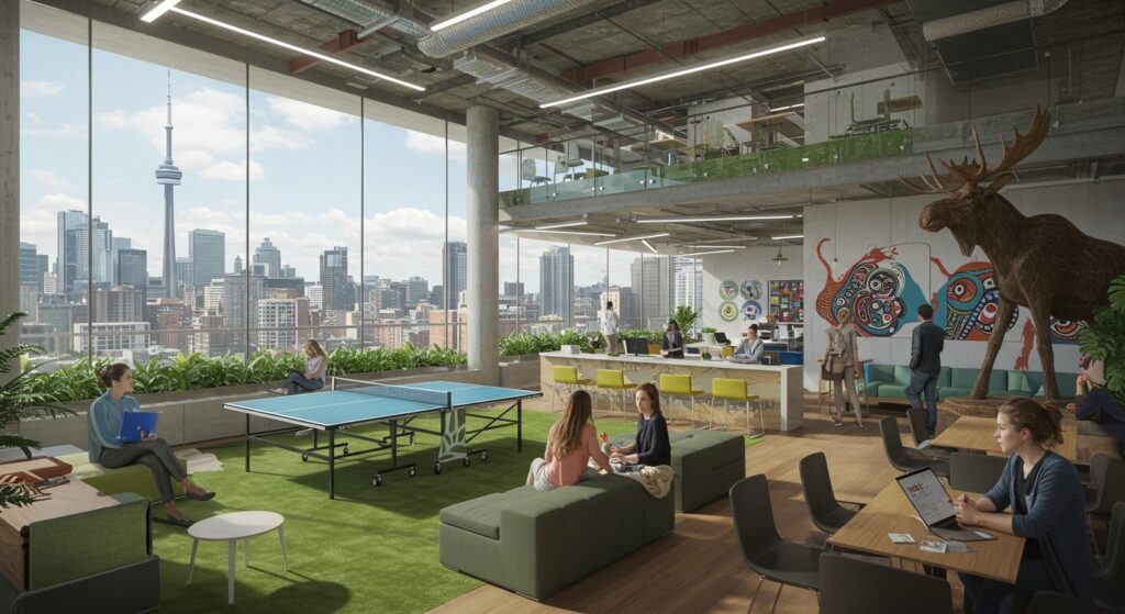 Visite Bureau Intuit Toronto Innovations Tech