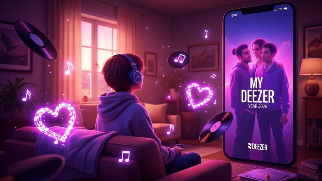 Deezer Lance My Deezer Year 2025 en Premier