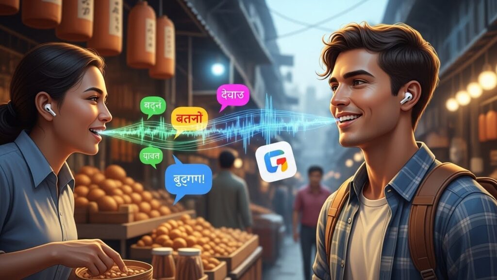 Google Translate : Traduction en Temps Réel dans les Écouteurs